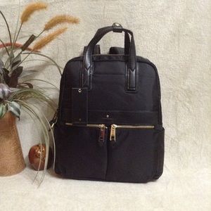 Travanti | Bags | Left Less Bulky Black Backpack With Top Handle | Poshmark